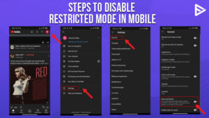 Disable Restricted Mode in YouTube : Step by Step Guide