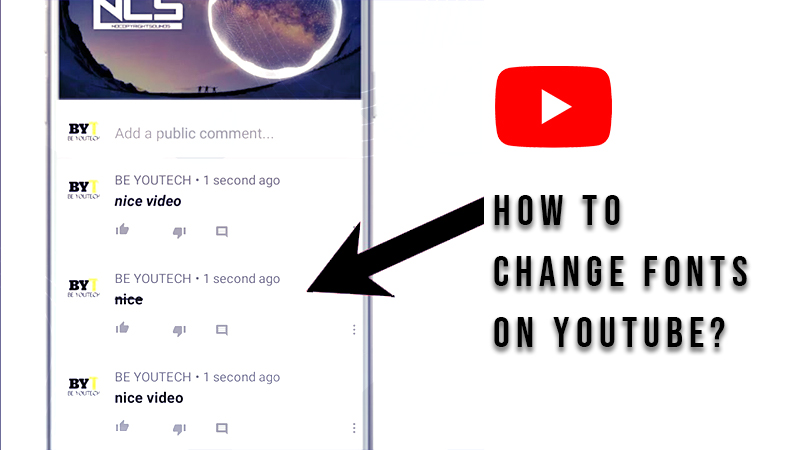 YouTube Italics How To Change Fonts On YT In 2022