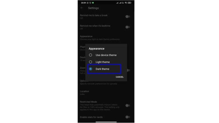 YouTube Dark Mode: How to enable?