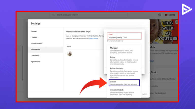 How To Share The Viewers Access Of Your YouTube Account?