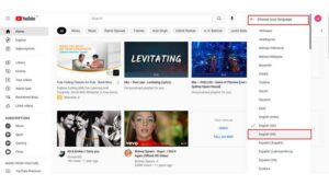 How to change YouTube language | Veefly Blog