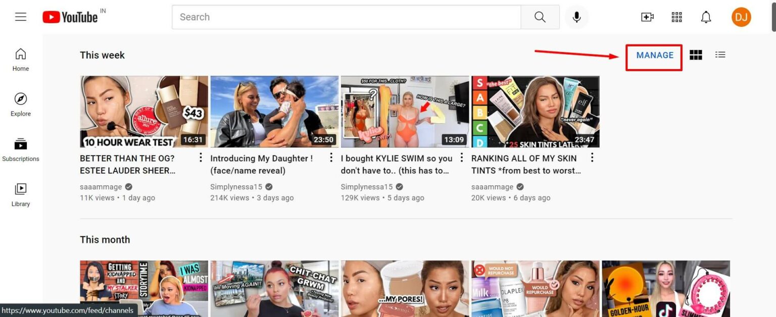 How to Delete Subscriptions on YouTube | Beginner's Guide