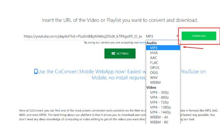 Youtube Playlist To MP3 - Download YT Videos Instantly.