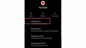 YouTube Notification? How can you manage?