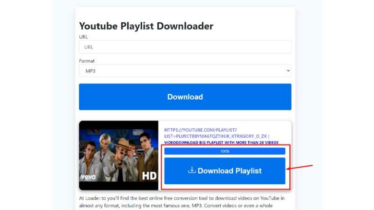 Youtube Playlist To MP3 - Download YT Videos Instantly.