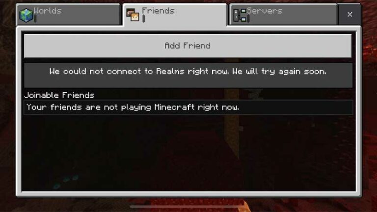Minecraft Realms: Instantly Fix Internal Server Error 500