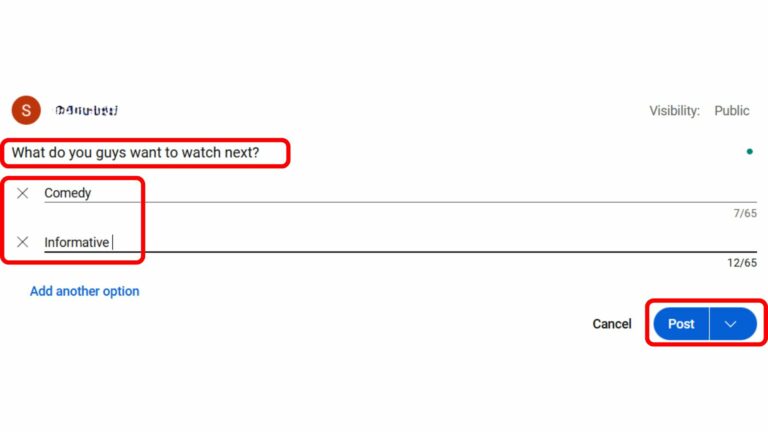 How To Make a Poll on YouTube? Step By Step Guide