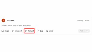 How To Make a Poll on YouTube? Step By Step Guide