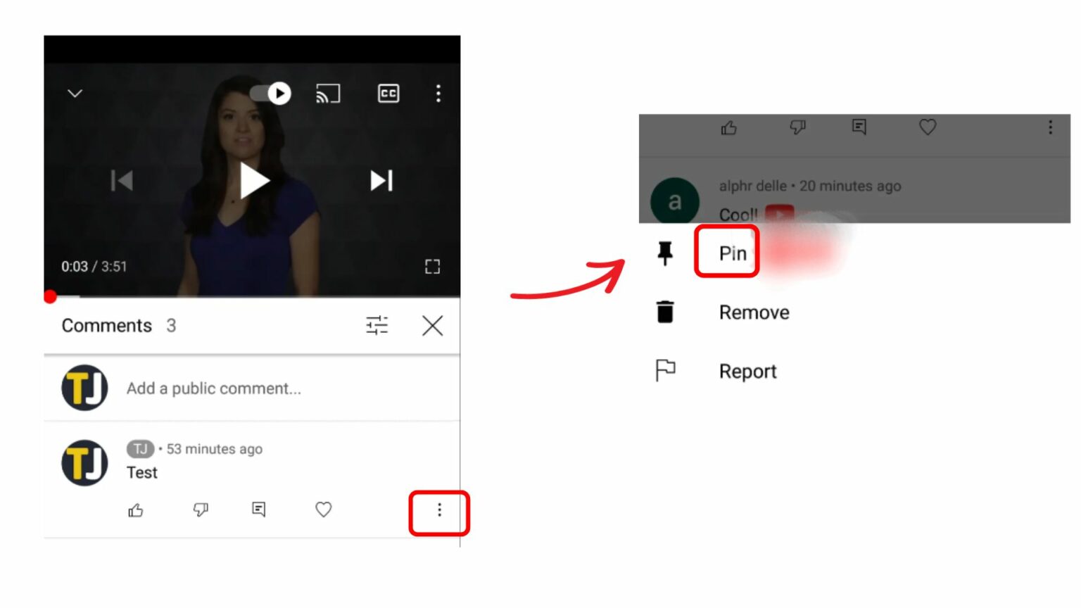 How To Pin Any Comment Under Your YouTube Video?