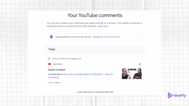How to Check Youtube Comment History?