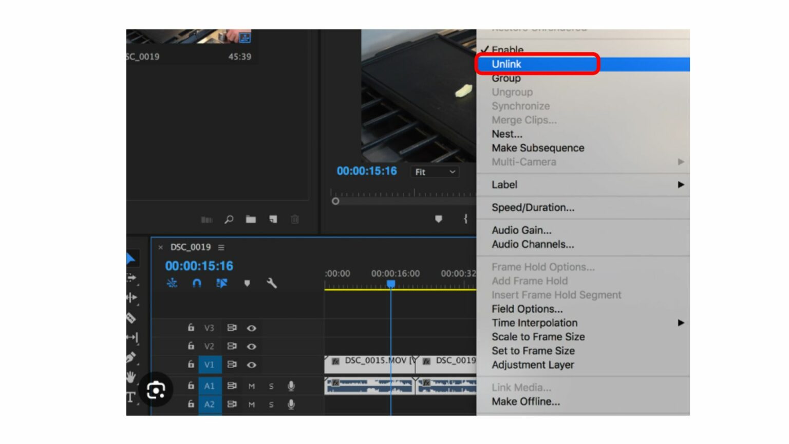 How To Remove Audio From A Video In Premiere Pro?