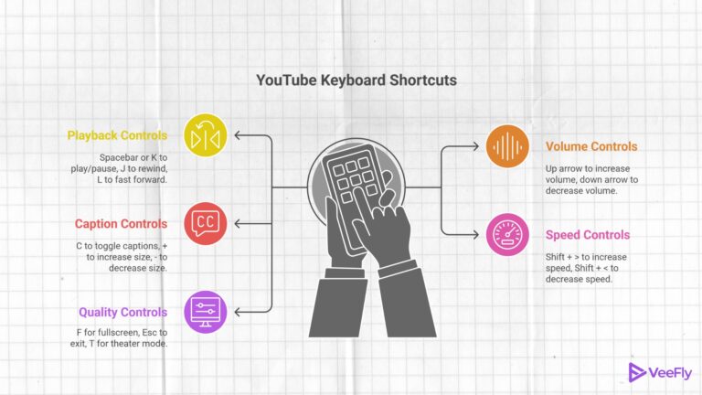 YouTube Keyboard Shortcuts: 25 Quick Commands to Edit Faster